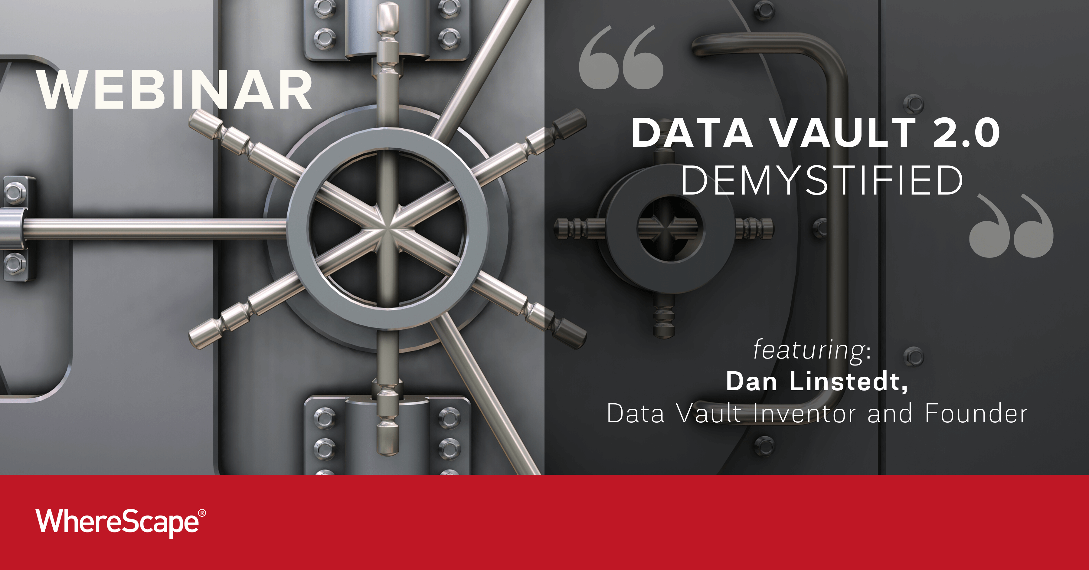 Webcast Data Vault 2 0 Demystified Wherescape