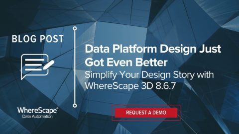 WhereScape 3D | Data Warehouse Automation | 8.6.7 Release