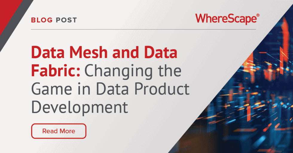 Data Mesh & Data Fabric for Product Development | WhereScape
