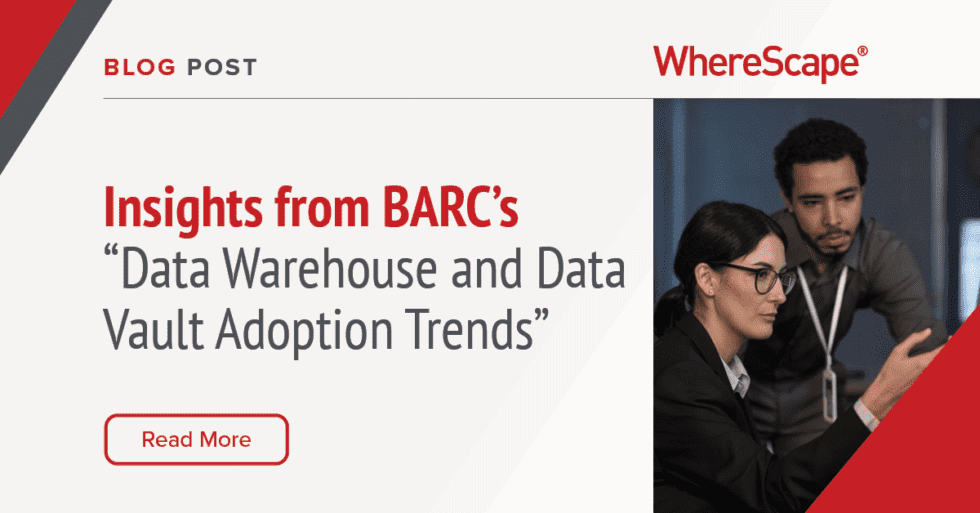 BARC: Data Warehouse and Data Vault Adoption | WhereScape