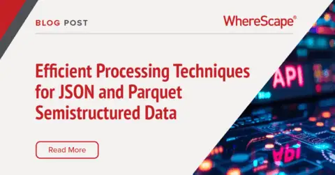 Processing Techniques for JSON and Parquet Semi Structured Data