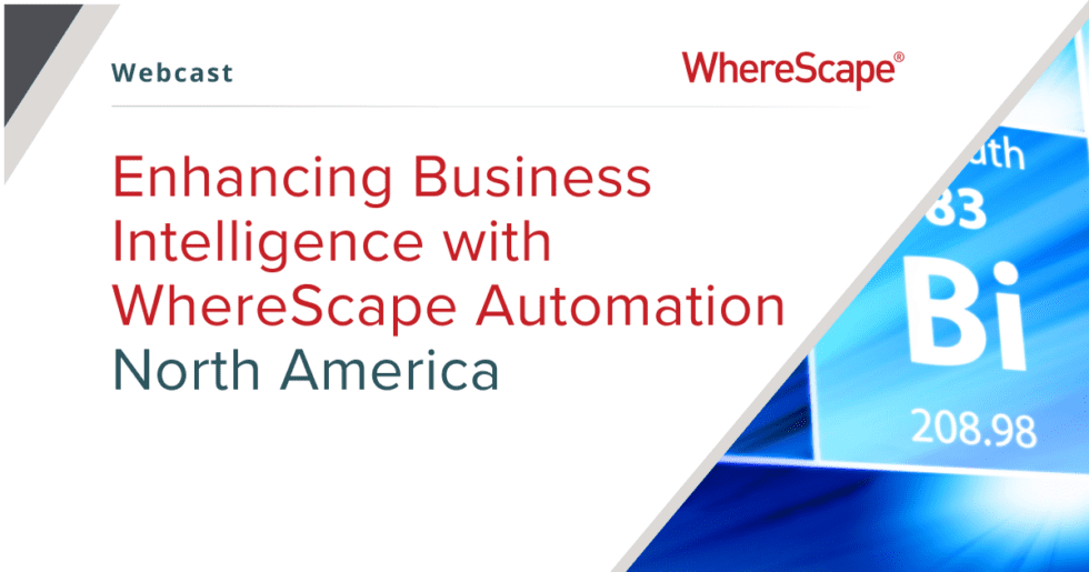 Webcast: Enhancing Business Intelligence with WhereScape Automation ...