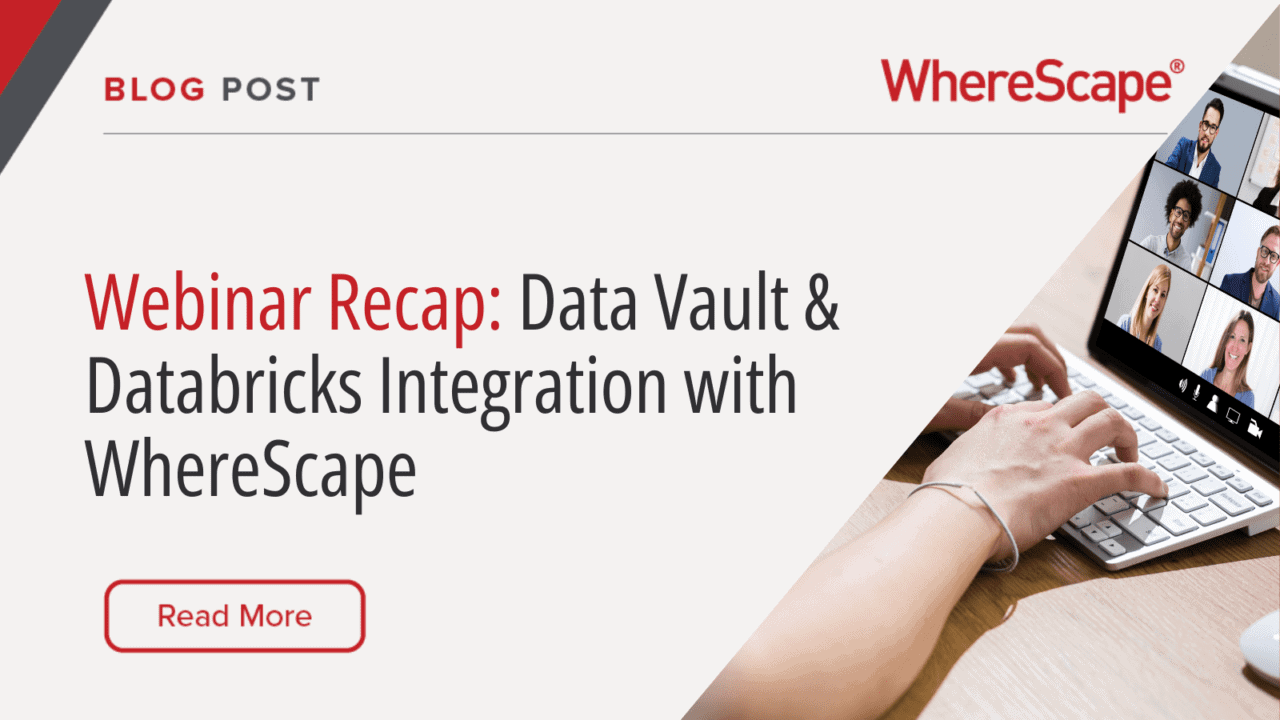 Webinar Recap: Data Vault & Databricks Integration with WhereScape | WhereScape