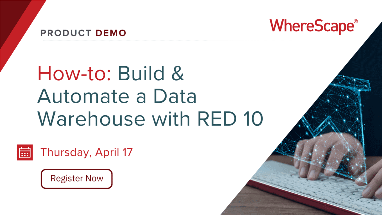 Data Automation | Data Warehouse Automation | WhereScape